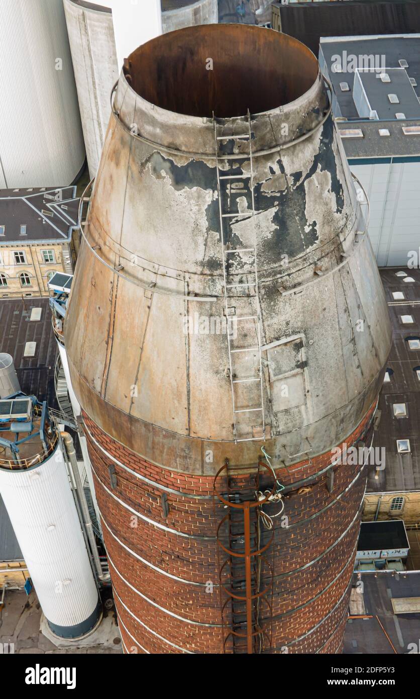 Big factory chimney hi-res stock photography and images - Alamy