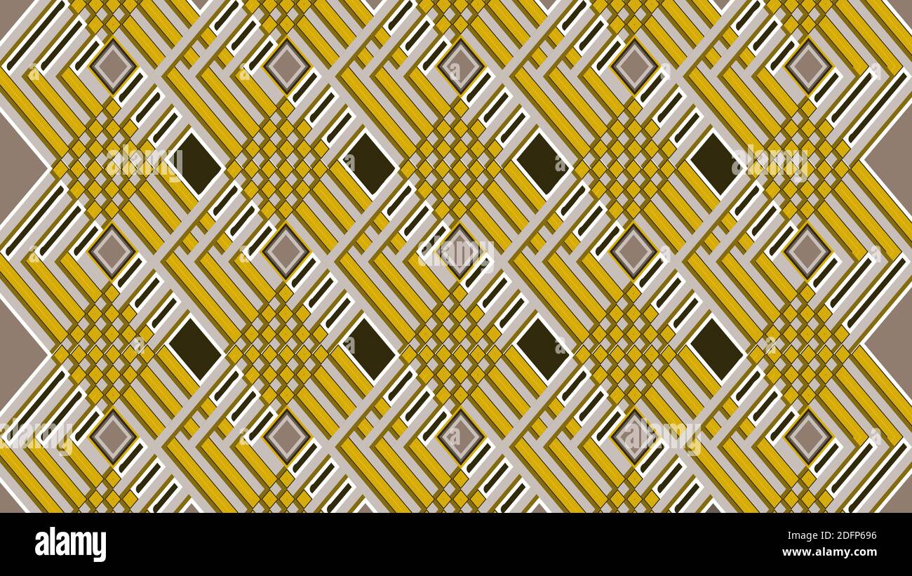 pattern of metal, golden strips and silver strips, vector illustration ...
