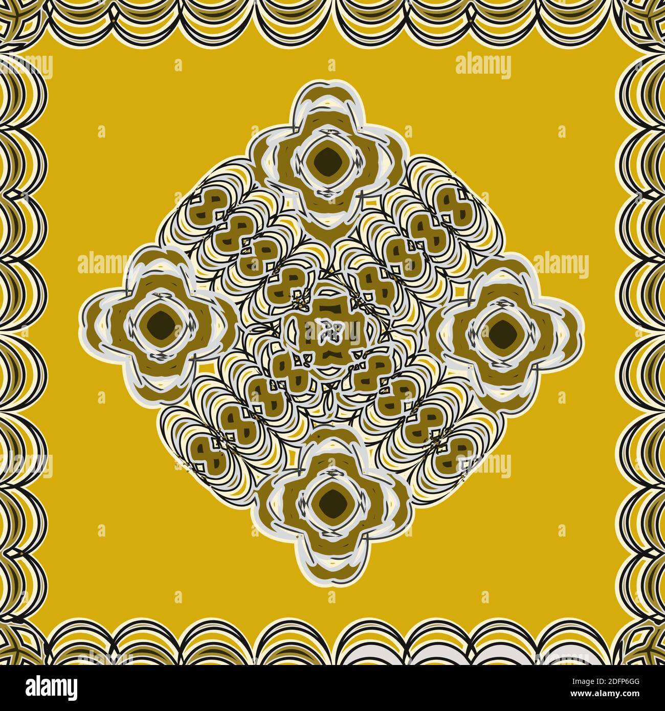 Rectangle shape ornament Stock Vector Images - Alamy