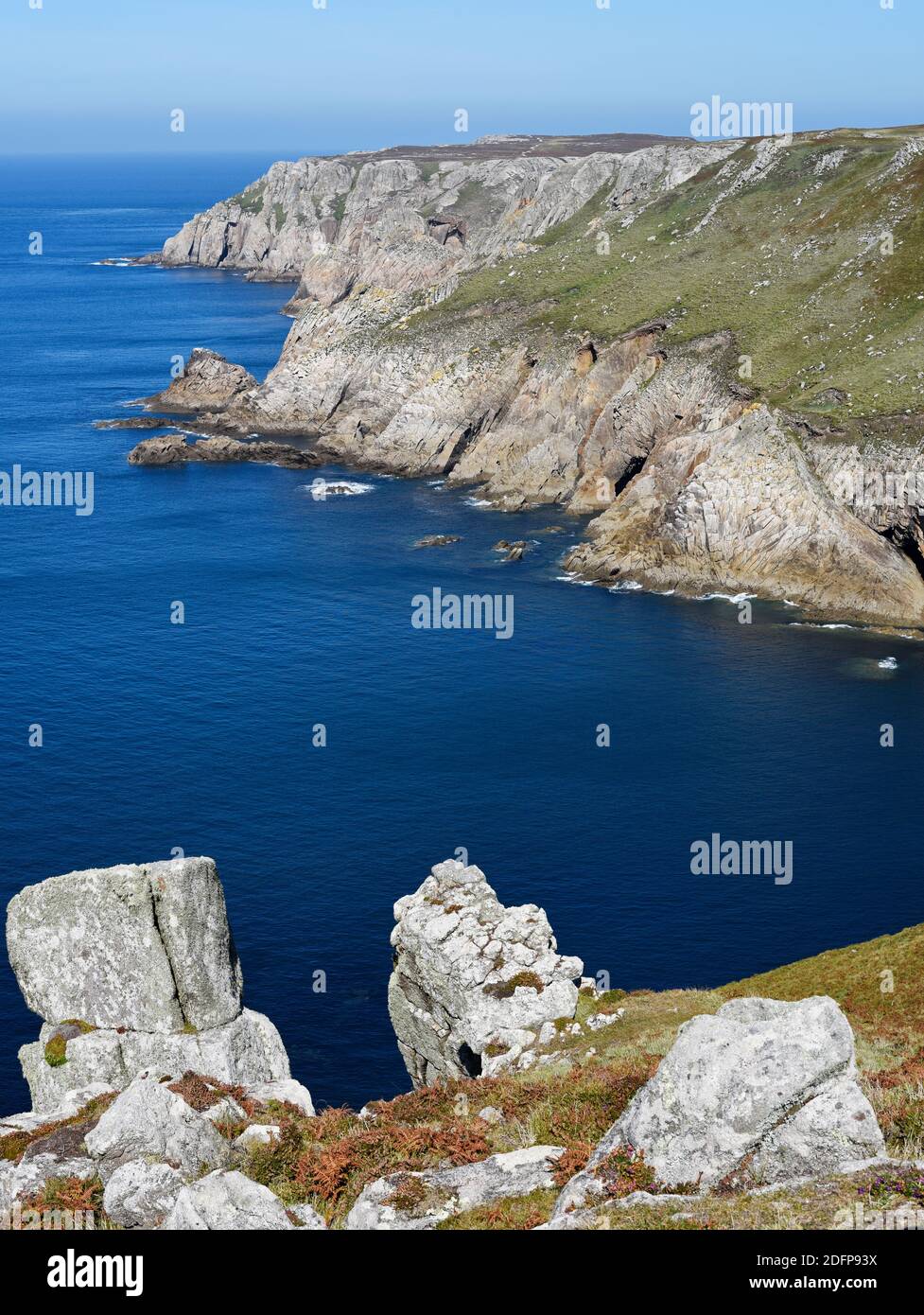 Lundy Island, North Devon, England Stock Photo - Alamy