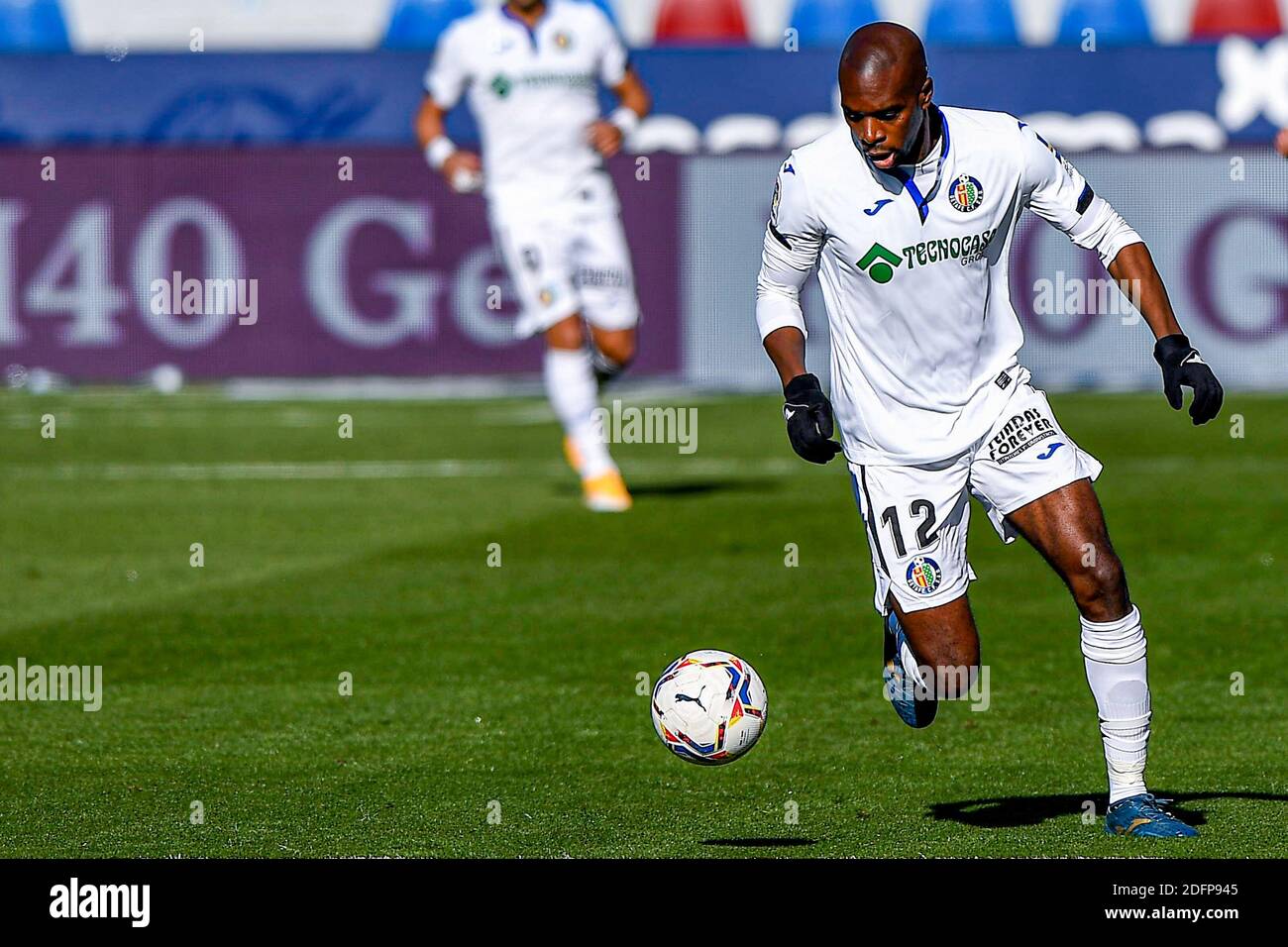 VALENCIA, SPAIN - DECEMBER 5: Allan Nyom of Getafe during the La Liga ...