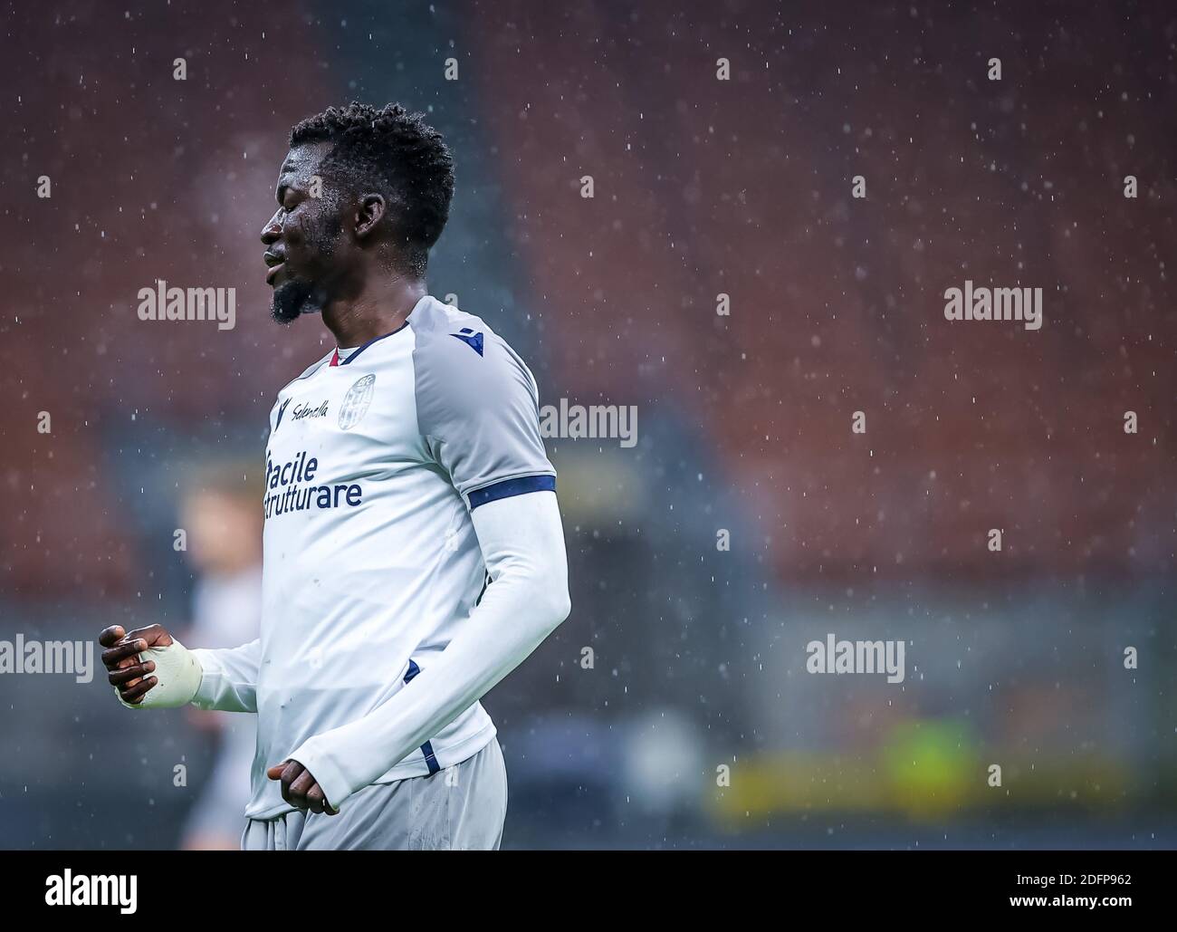 Musa Barrow of Bologna FC during the Serie A 2020/21 football match ...