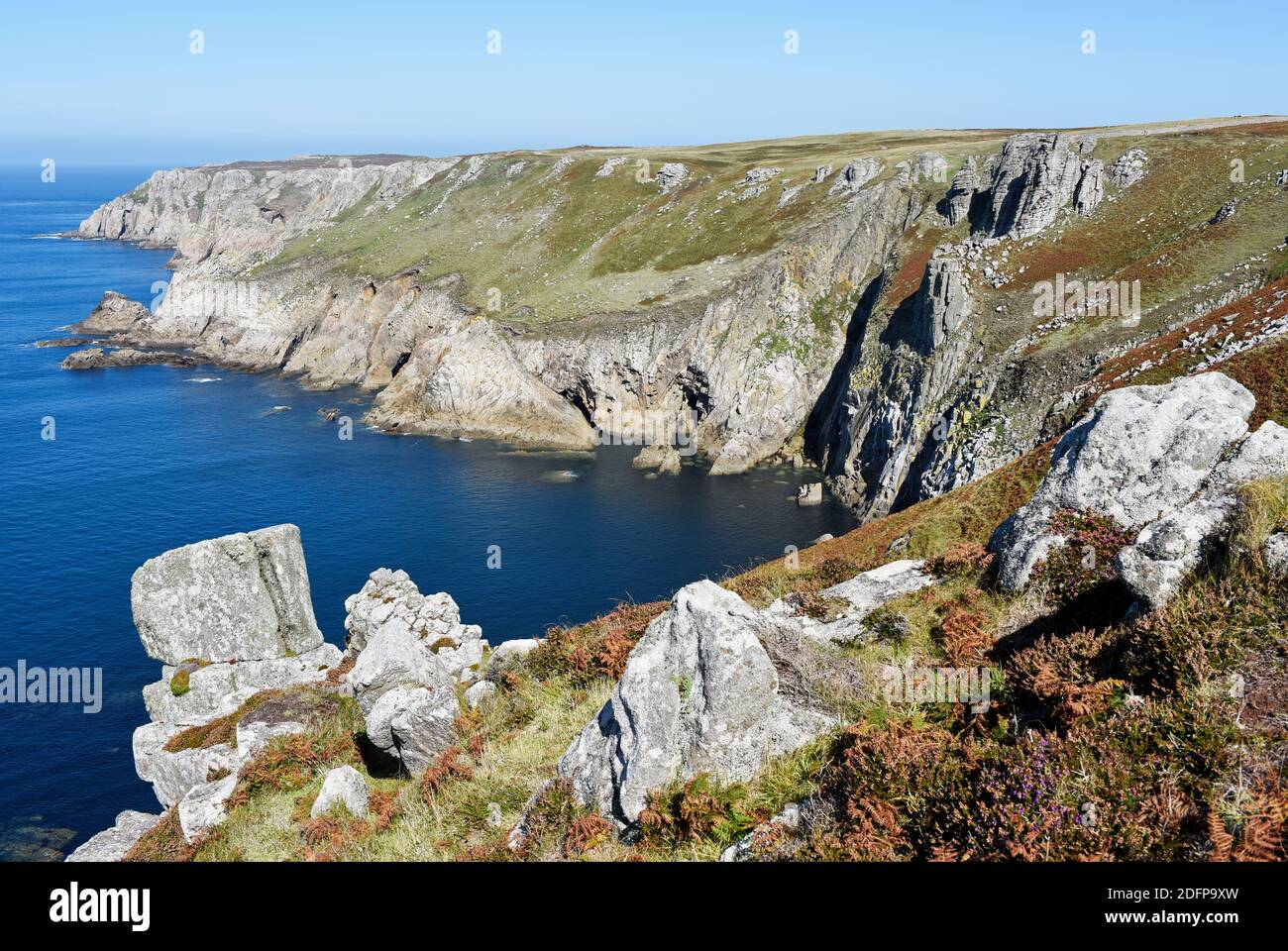 Lundy Island, North Devon, England Stock Photo - Alamy
