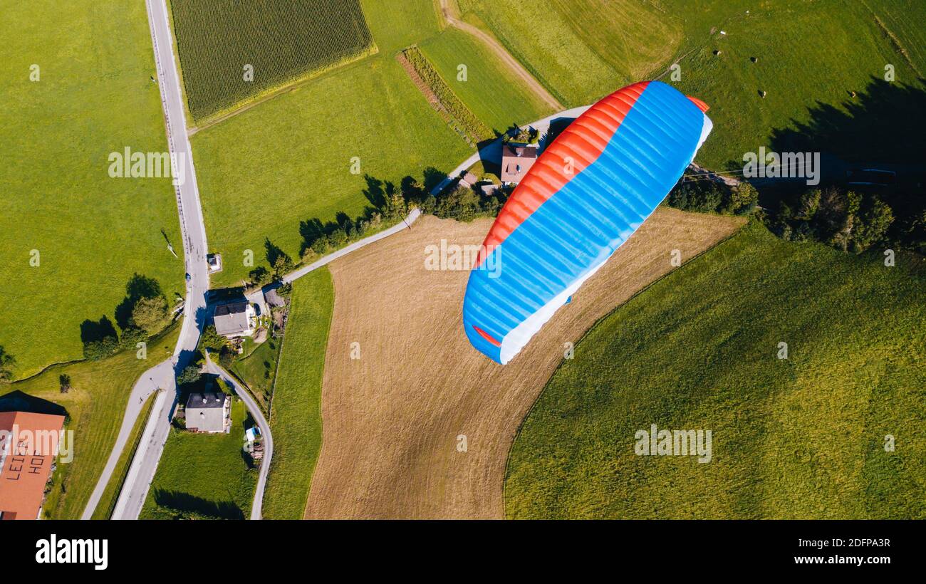 Aerial view gliding above beautiful hi-res stock photography and images ...