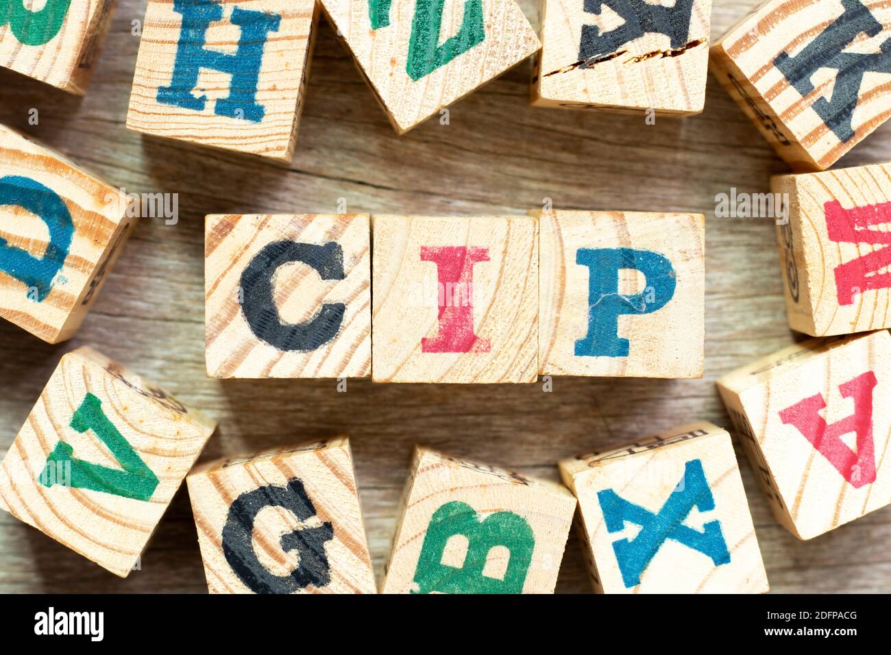 Cip alphabet hi-res stock photography and images - Alamy