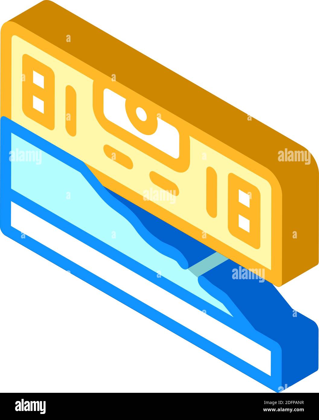 building level isometric icon vector illustration color Stock Vector ...