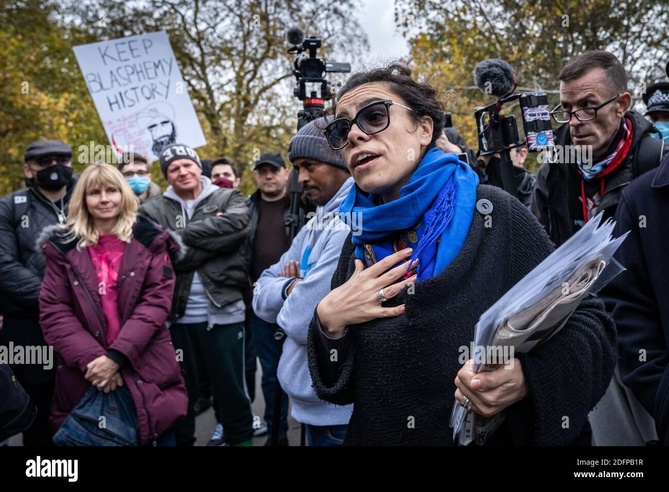 Hatun Tash speaks. Preaching, debates and sermons at Speakers’ Corner ...