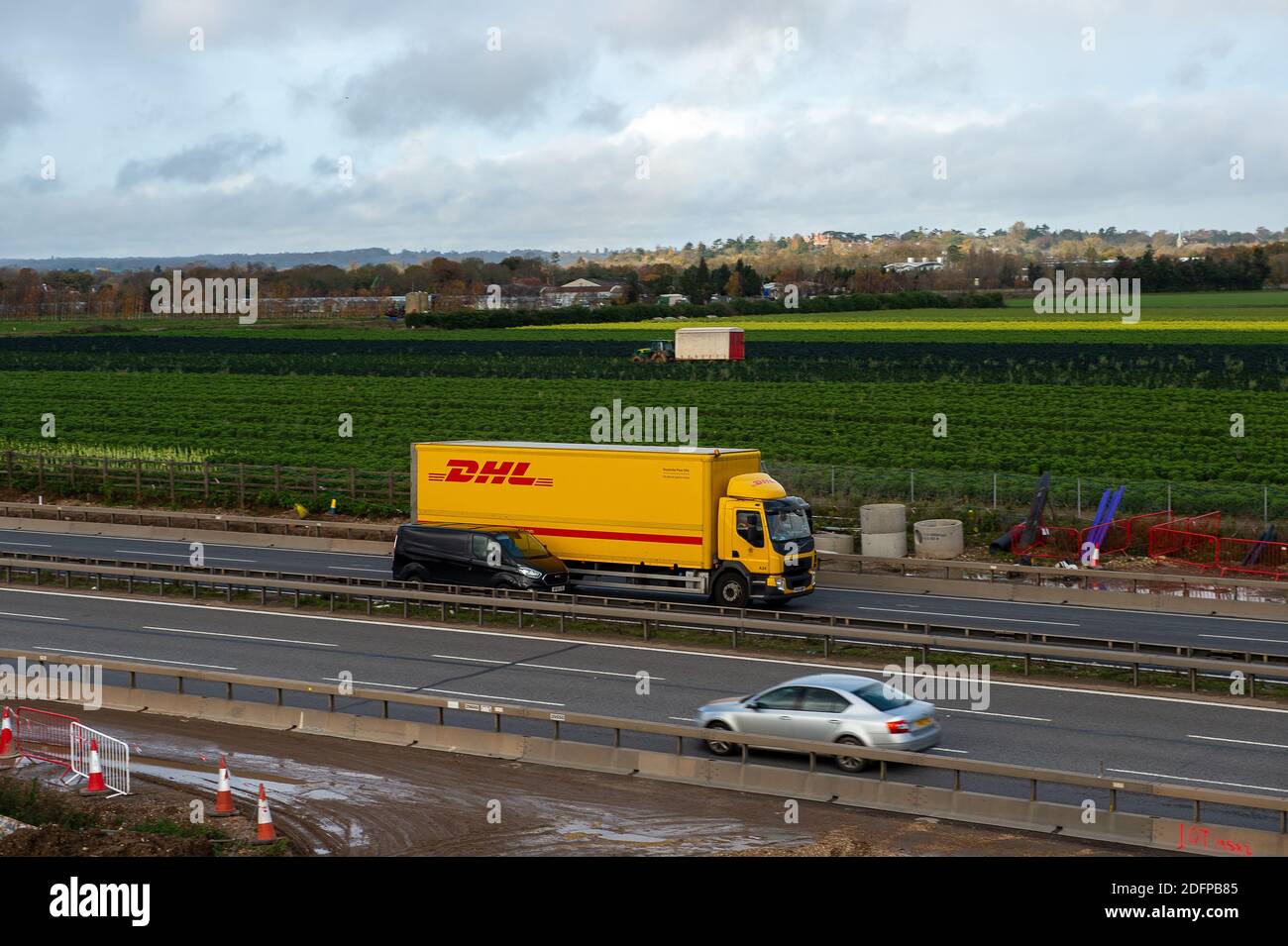 Taplow, Buckinghamshire, UK. 12th November, 2020. As part of the M4 ...