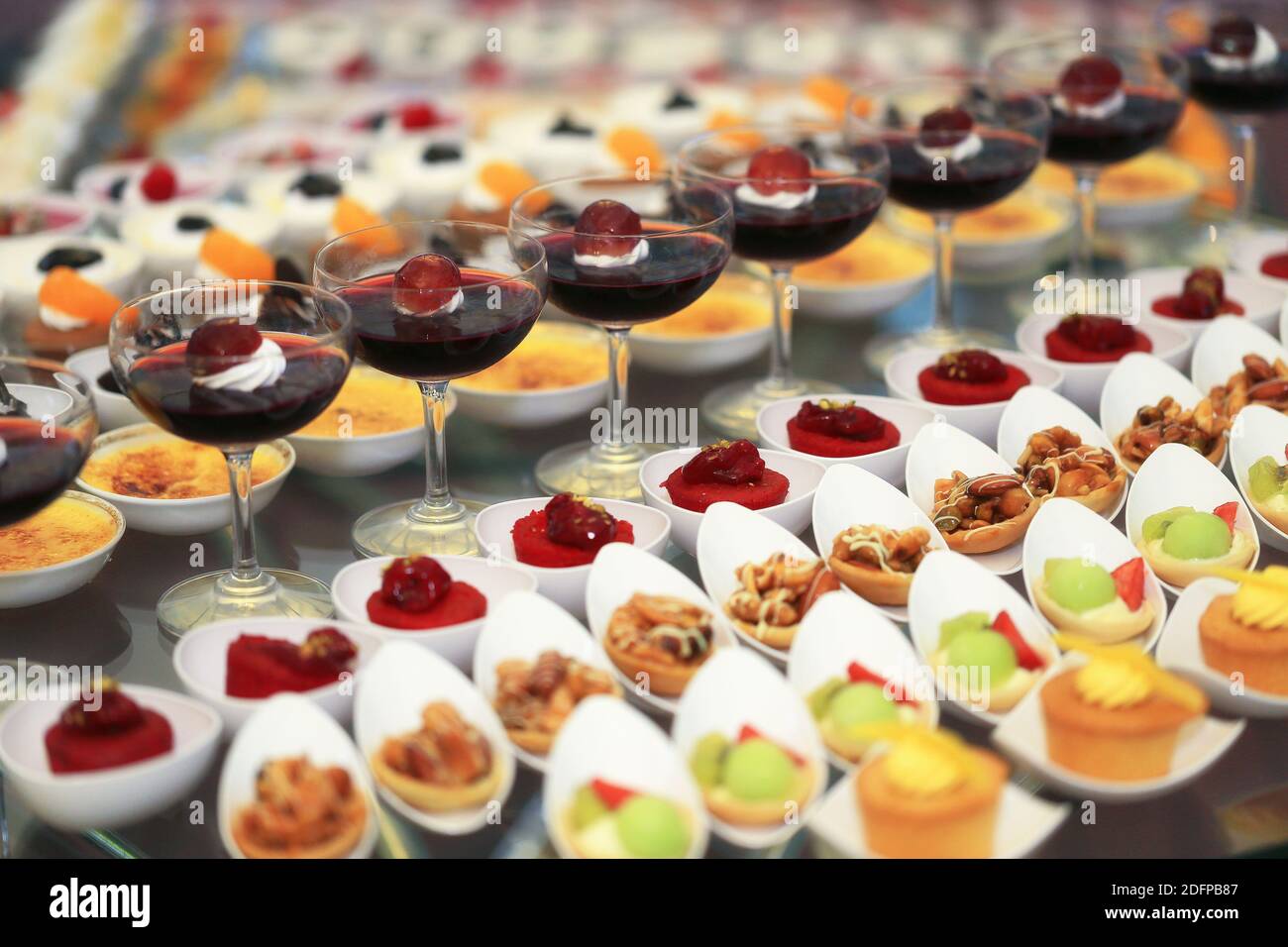 variety cocktail a beautiful stylish food Stock Photo - Alamy