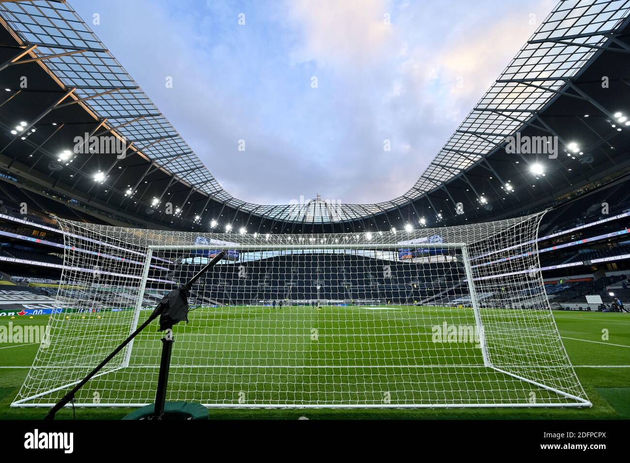 General view before the Premier League match at Tottenham Hotspur ...