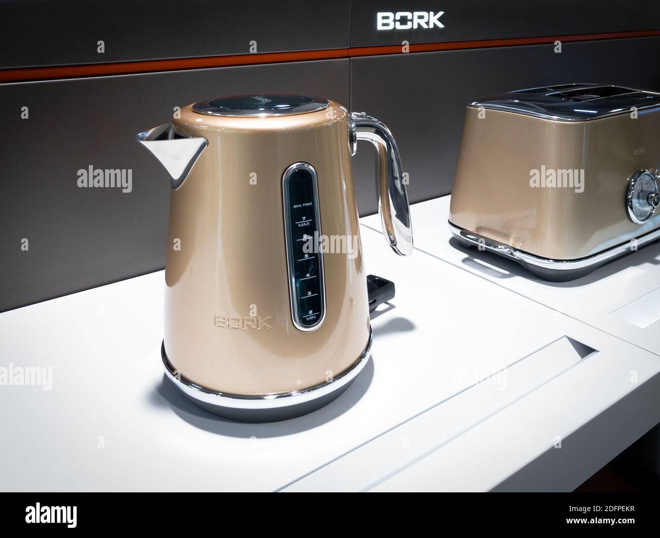 2020: Bork teapot and toaster at sale Stock Photo - Alamy