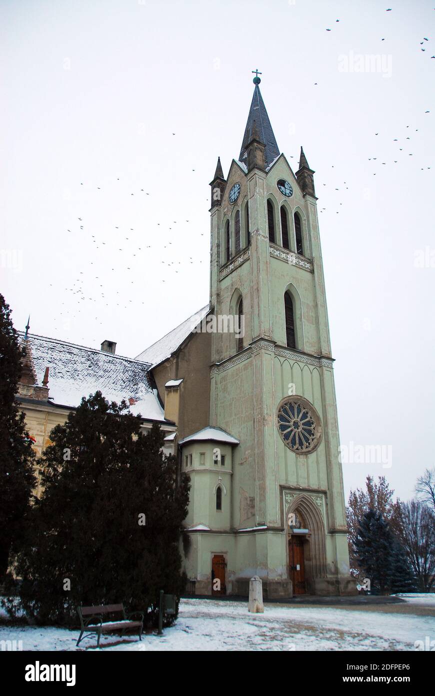 Our Lady of Hungary roman catholic church, Keszthely (located on the ...