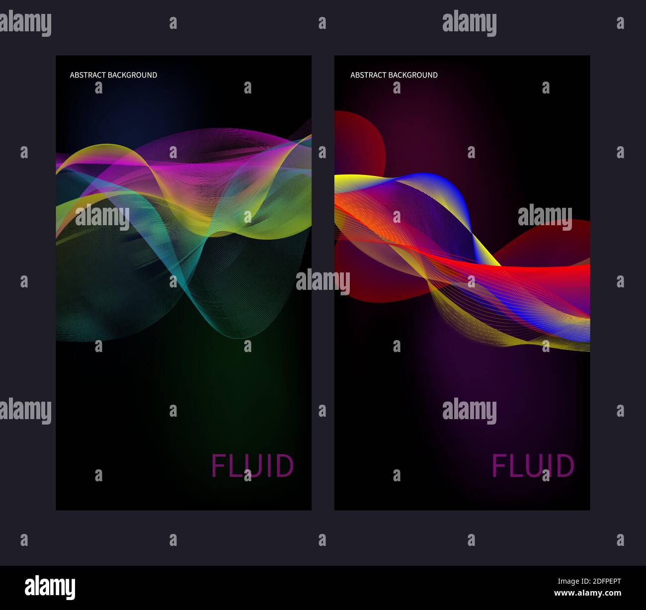 Dark mobile phone background with blend of bright wavy abstract ...