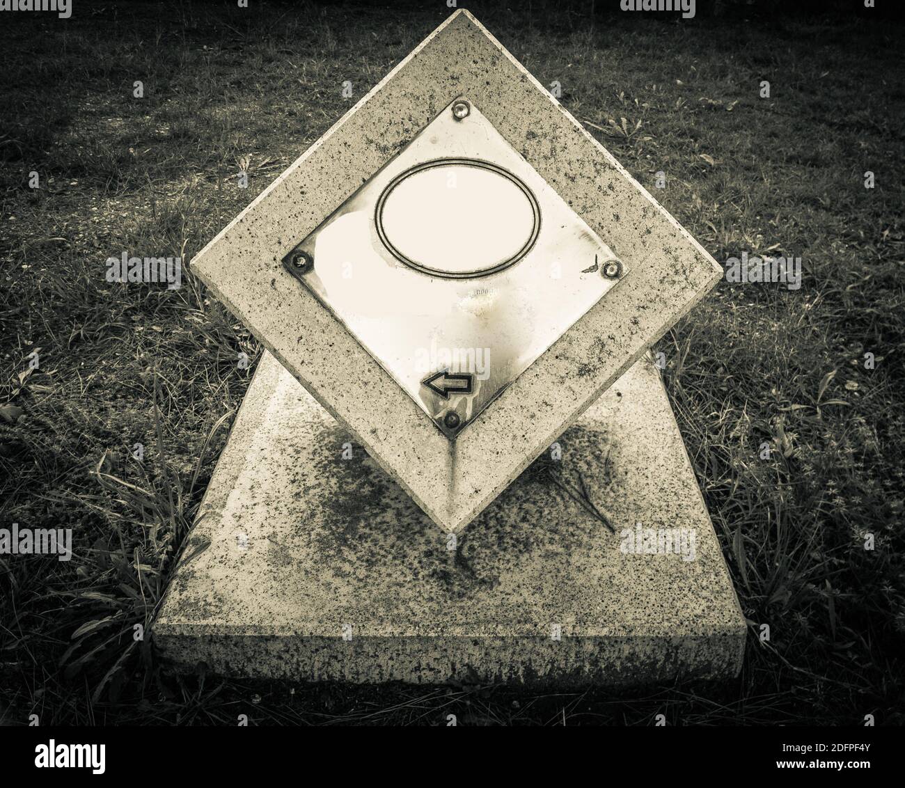 the tombstone or mini monument Stock Photo - Alamy