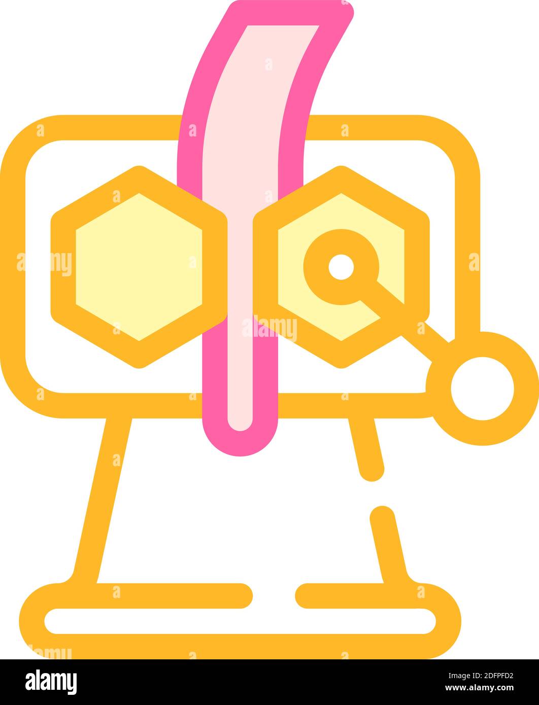 clay rolling machine color icon vector illustration Stock Vector Image ...