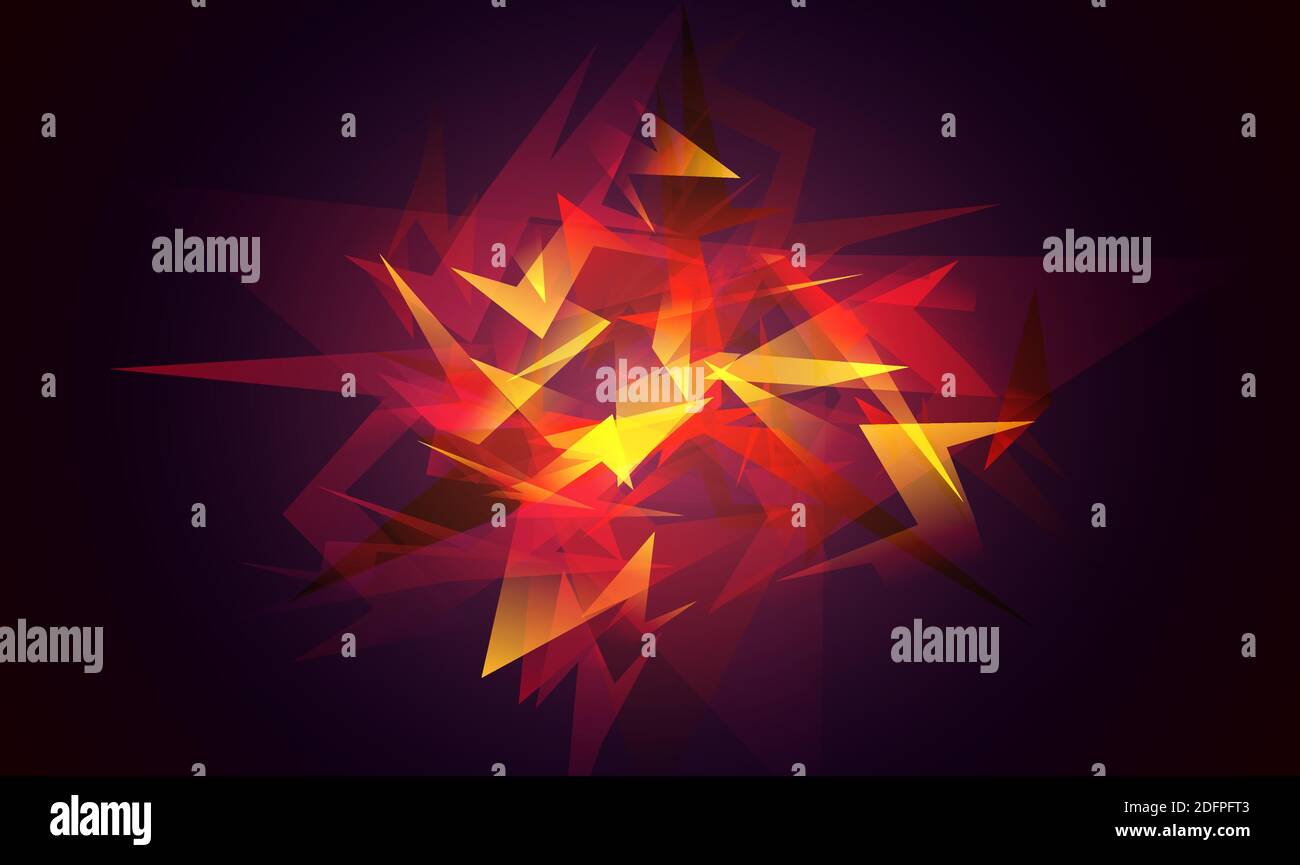 Shards of orange Stock Vector Images - Alamy