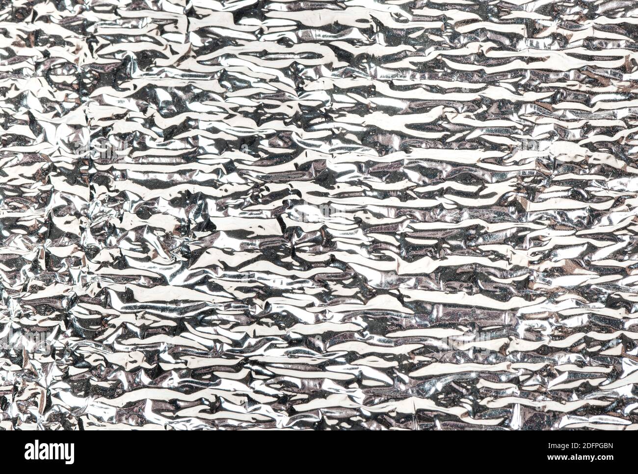 Smooth silver foil texture hi-res stock photography and images - Alamy