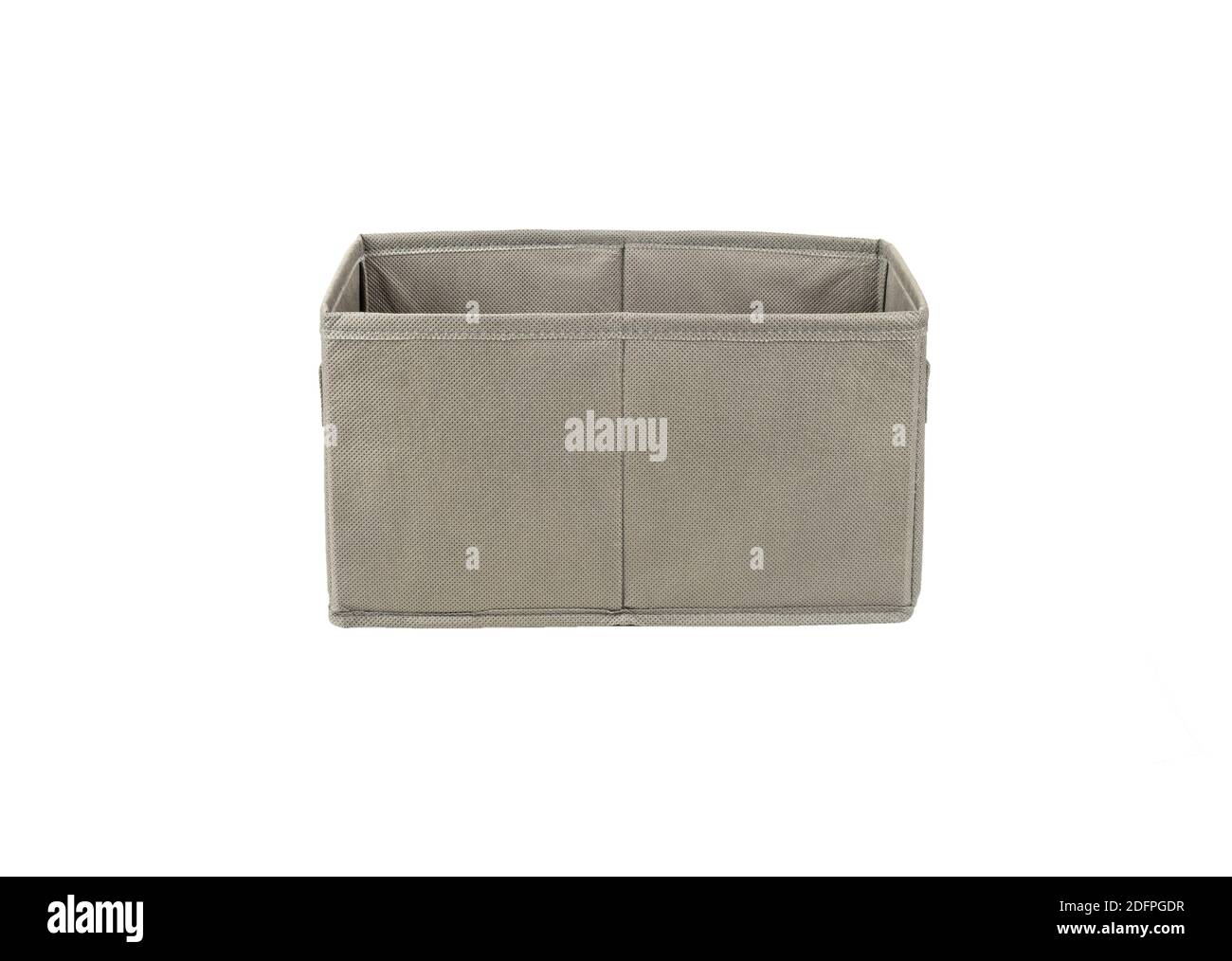 Rectangular beige box isolated on a white background Stock Photo - Alamy