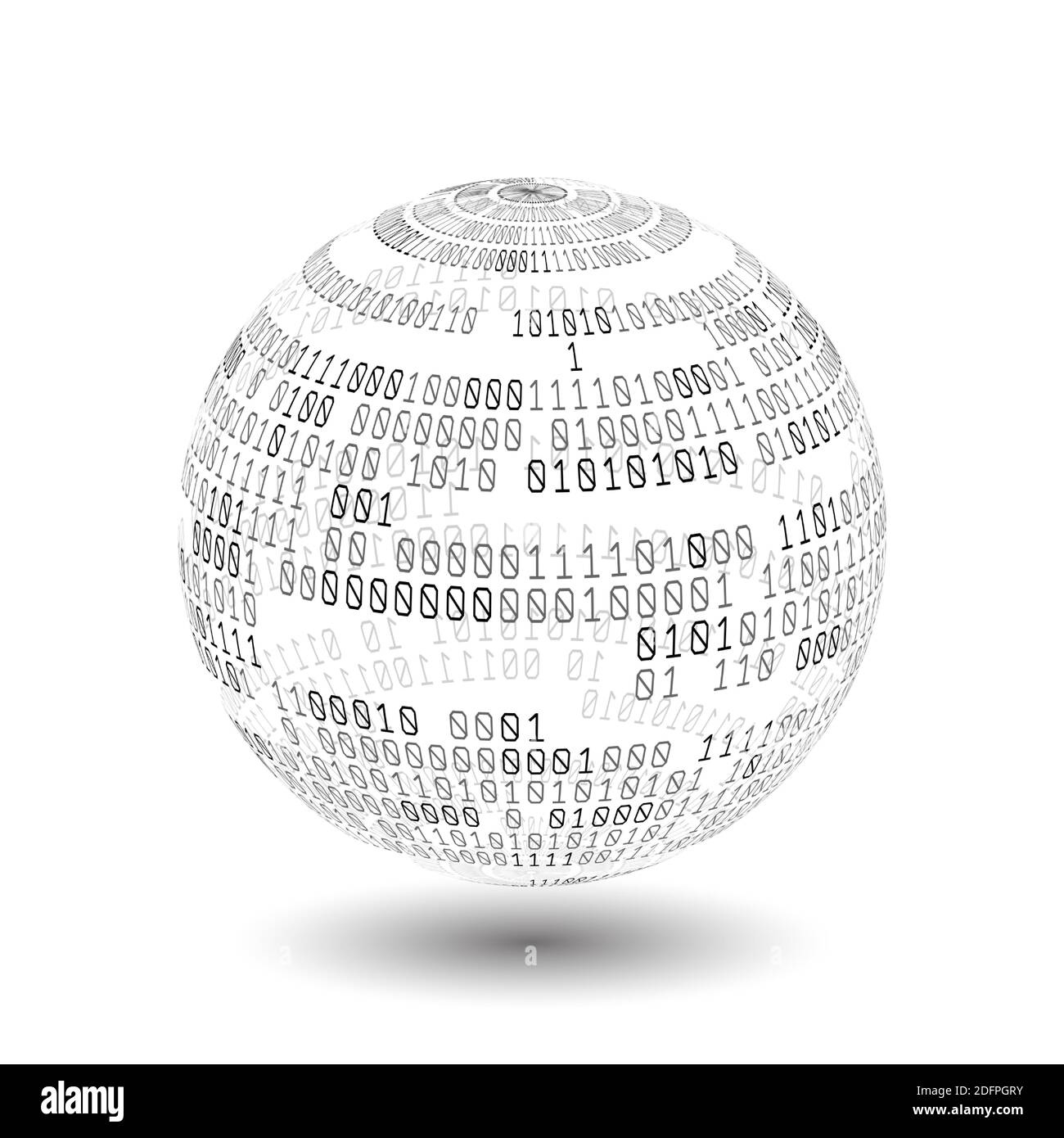 Globe with binary code. Ball of binary code. Digital technology. Data ... Globe with binary code. Ball of binary code. Digital technology. Data ...