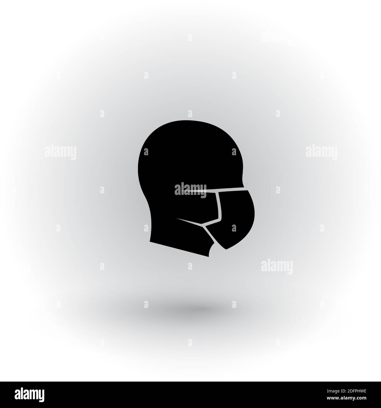 Ffp3 respirator mask Stock Vector Images - Alamy