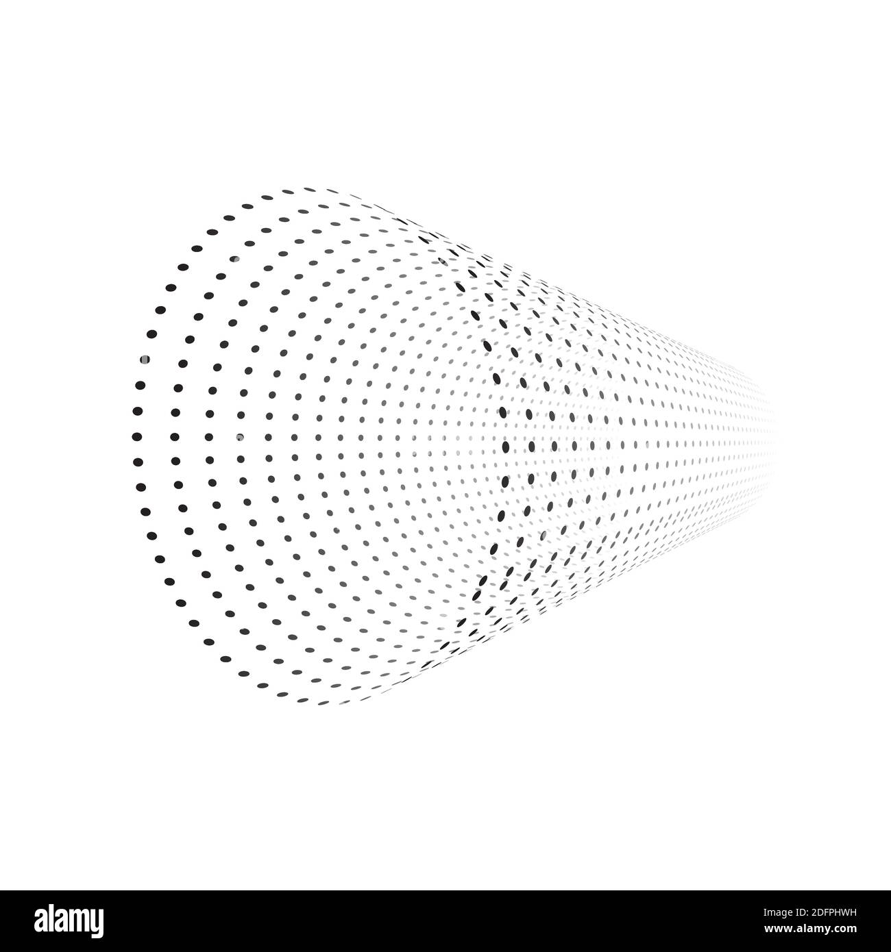 Tunnel from particles hi-res stock photography and images - Alamy