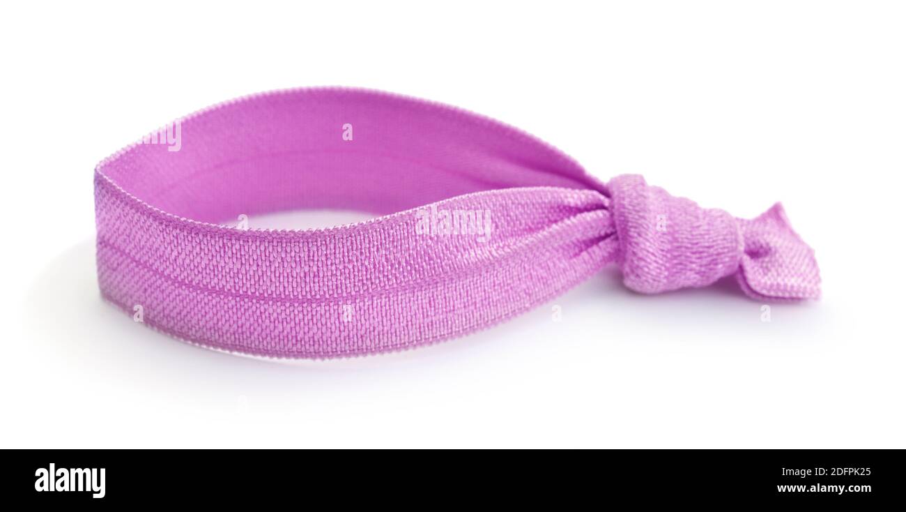 Purple hair tie Cut Out Stock Images & Pictures - Alamy