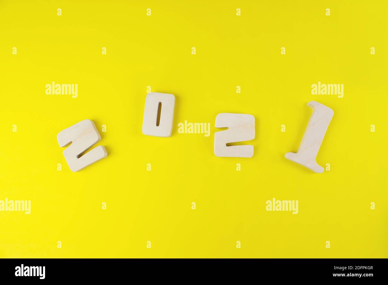 2021 Number Design High Resolution Stock Photography and Images - Alamy