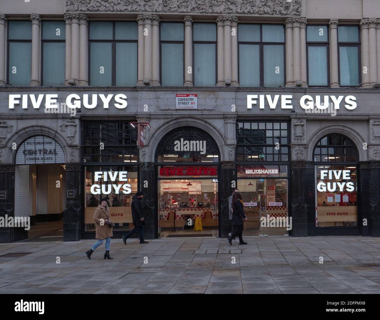 Five Guys Street View High Resolution Stock Photography and Images - Alamy