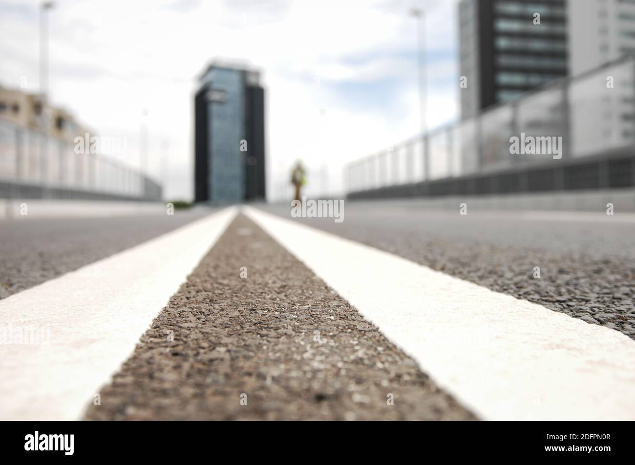 Surface road markings hi-res stock photography and images - Alamy
