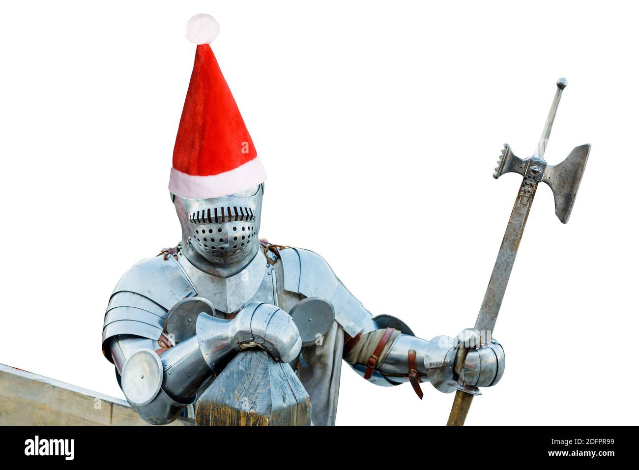 european knight in armor isolated on white Stock Photo - Alamy