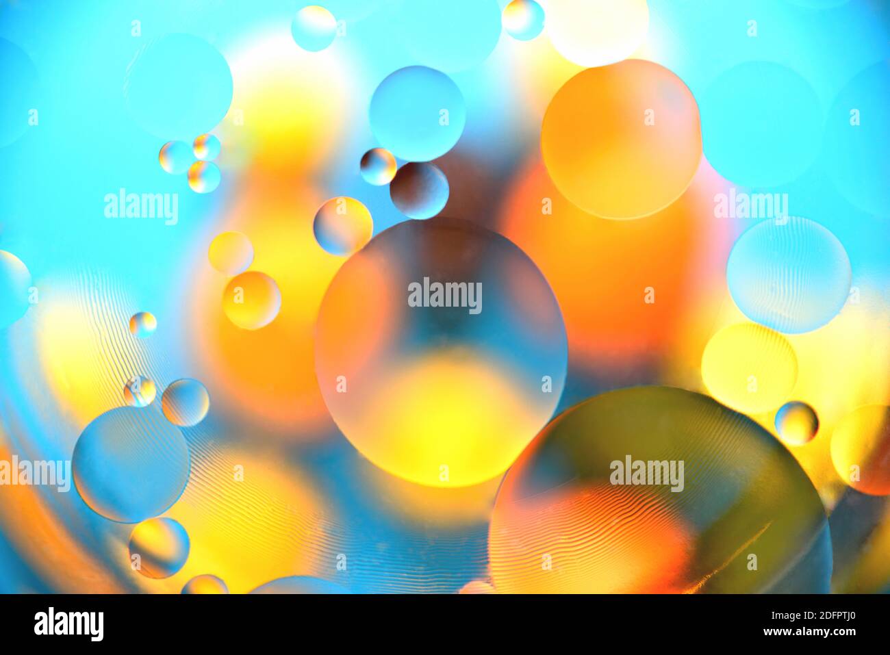 background, multicolored balls, blur, texture, heterogeneous color ...