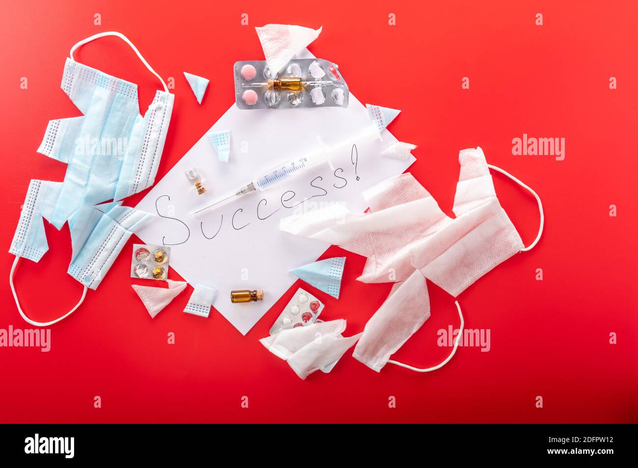 Victory over the disease hi-res stock photography and images - Alamy