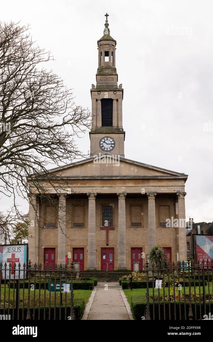 St Luke's Church on the 11th November 2020 in West Norwood in the ...