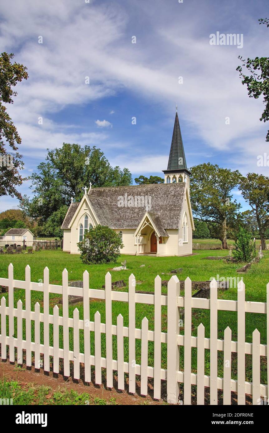 Henry Williams' Holy Trinity Church, Pakaraka, Northland Region, North ...