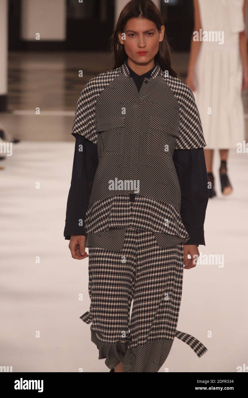 A model walks the runway during the NOBI TALIA womenswear Spring/Summer ...