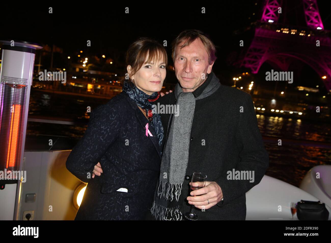 Thierry Ragueneau and his wife Cecilia Hornus attending the 'Octobre ...
