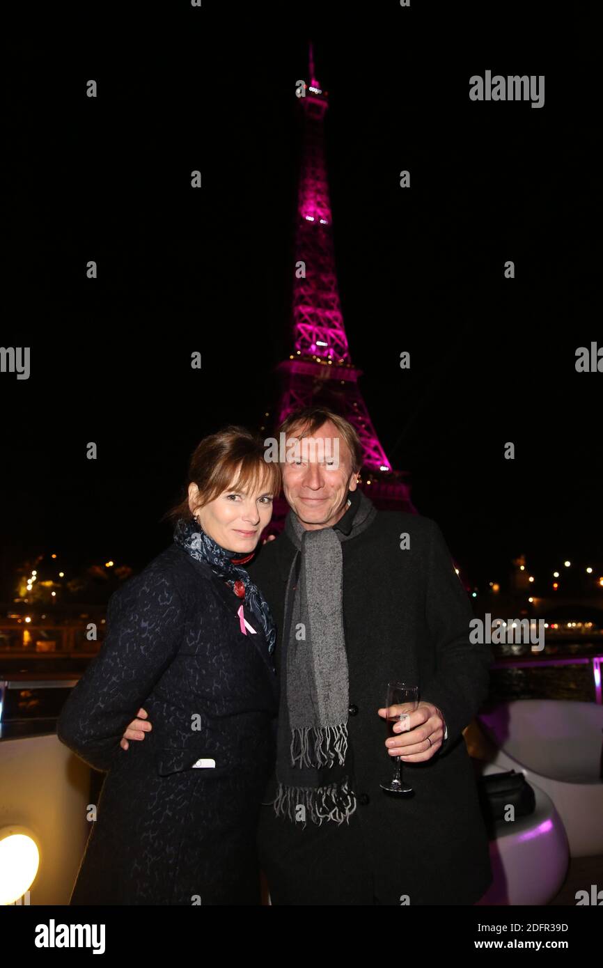 Thierry Ragueneau and his wife Cecilia Hornus attending the 'Octobre ...