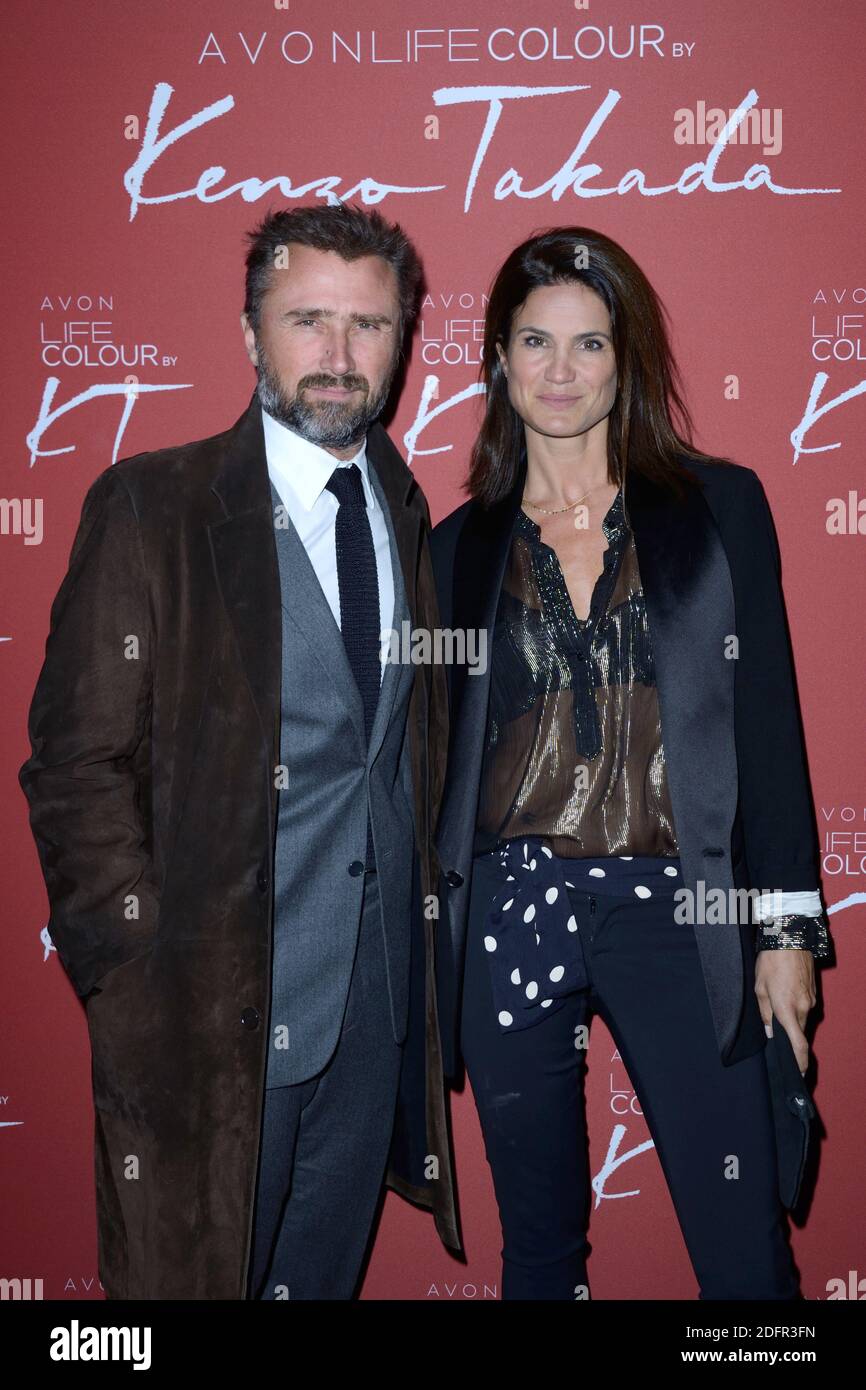 Alexandre Brasseur and his wife Juliette Brasseur attending the Avon ...