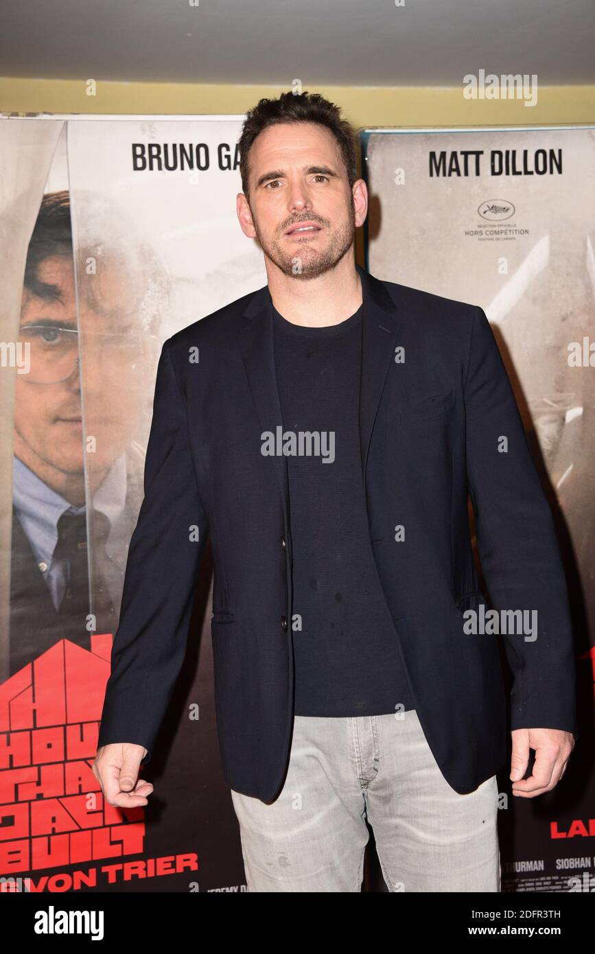 Matt Dillon attends the premiere of The House That Jack Built at UGC ...