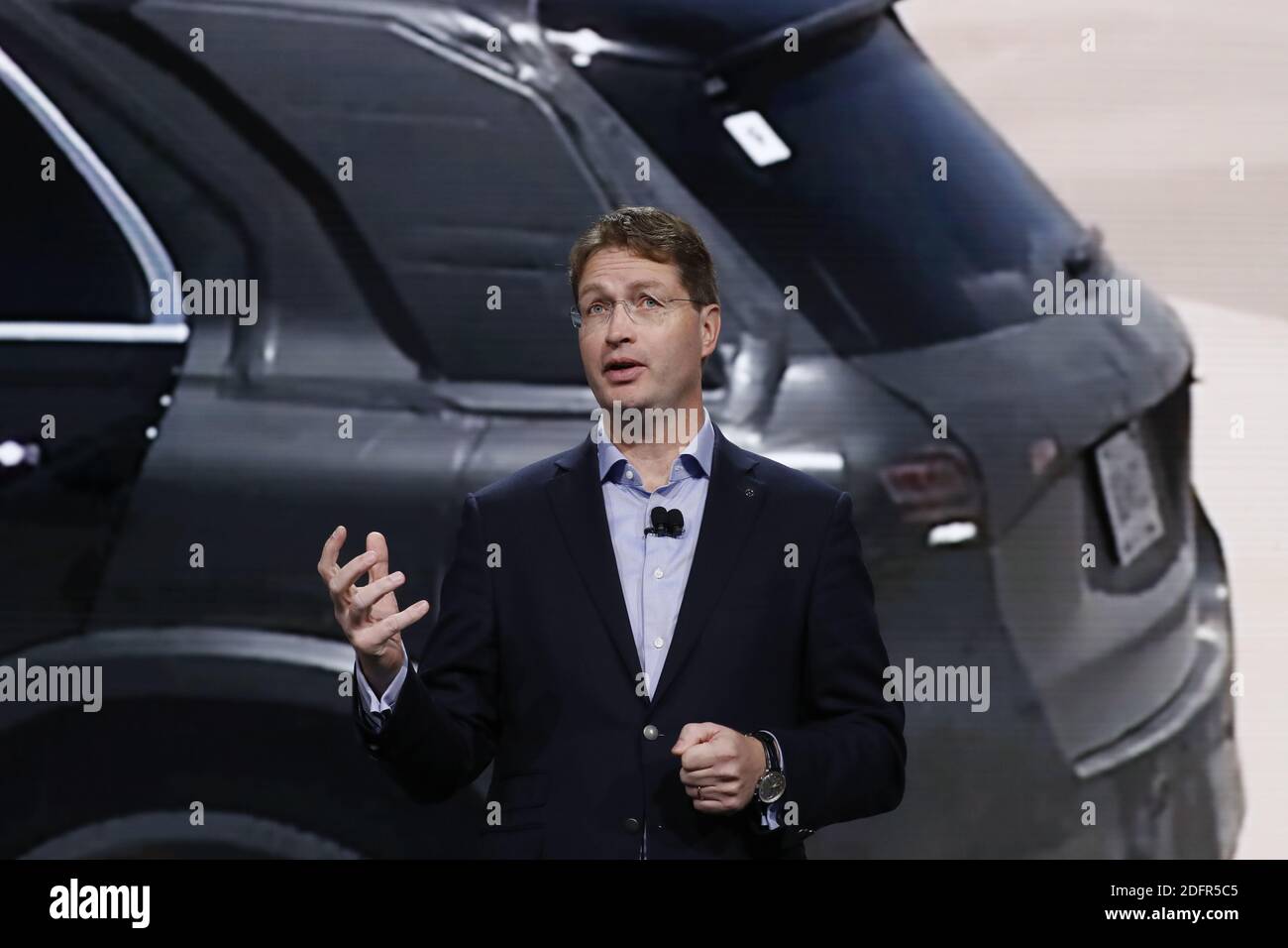 Sweden's Ola Kallenius will become in 2019 CEO of Daimler seen here in ...