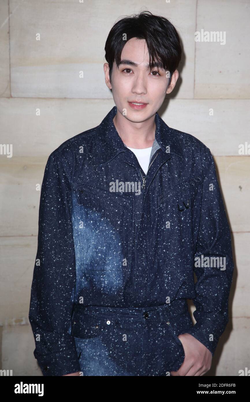 Zhu Yi Long attending the Louis Vuitton Fashion Show as part of Paris ...