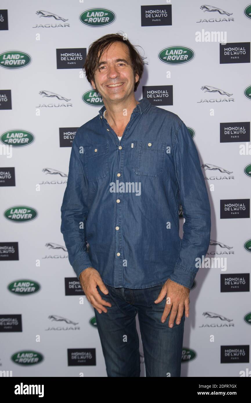 Thierry Samitier attending the Jaguar Party, held at the Paris Motor ...