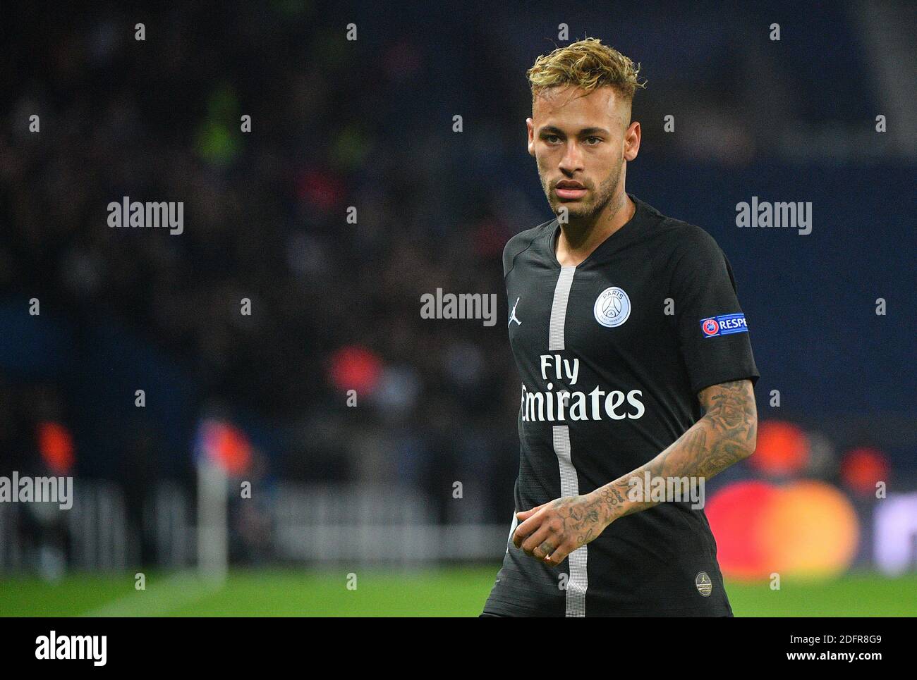 Paris Saint-Germain's Neymar during UEFA Champions' League football ...