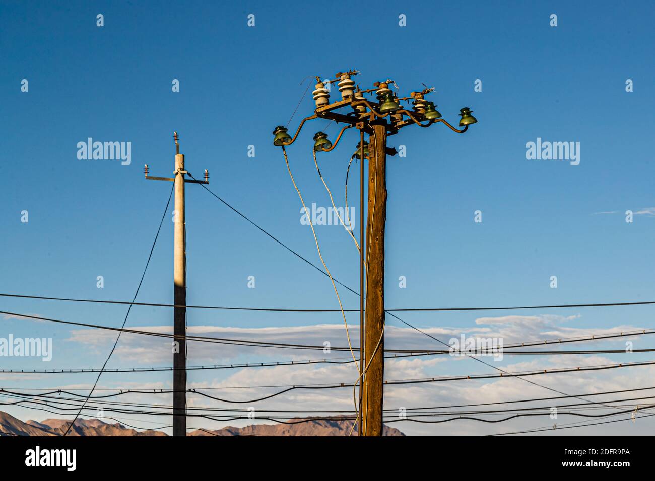 Power lines in asia hi-res stock photography and images - Alamy