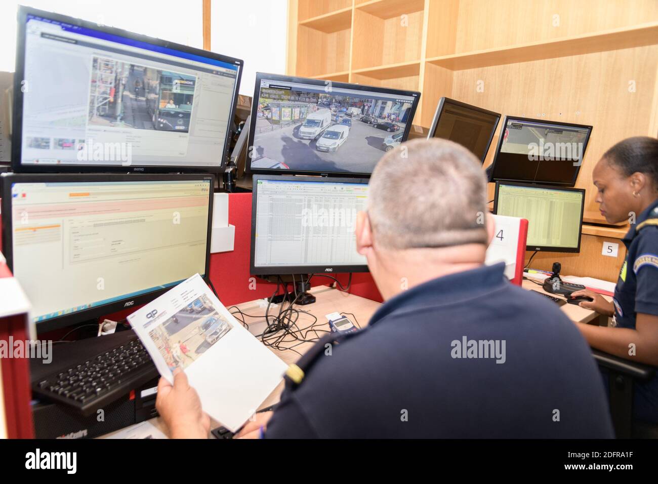 The city of Paris unveils a new CCTV to fine drivers across the city, a ...