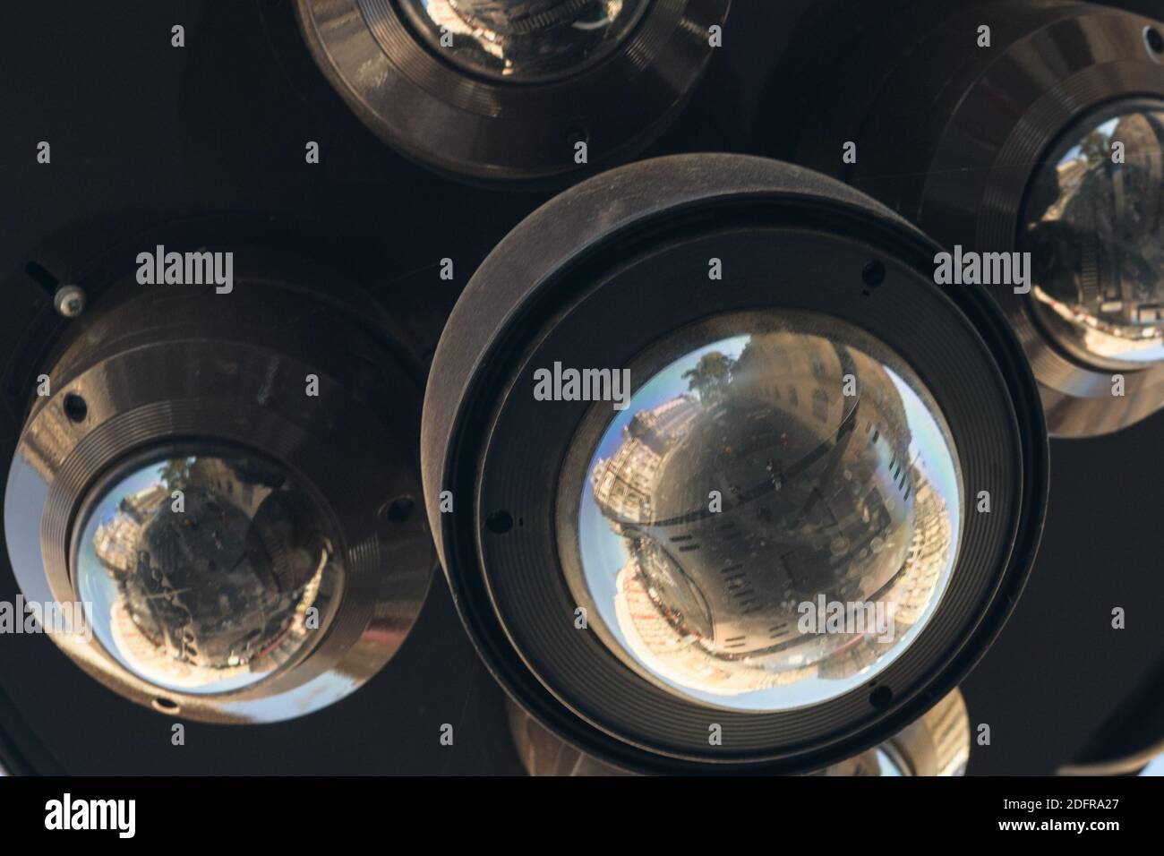 The city of Paris unveils a new CCTV to fine drivers across the city, a ...