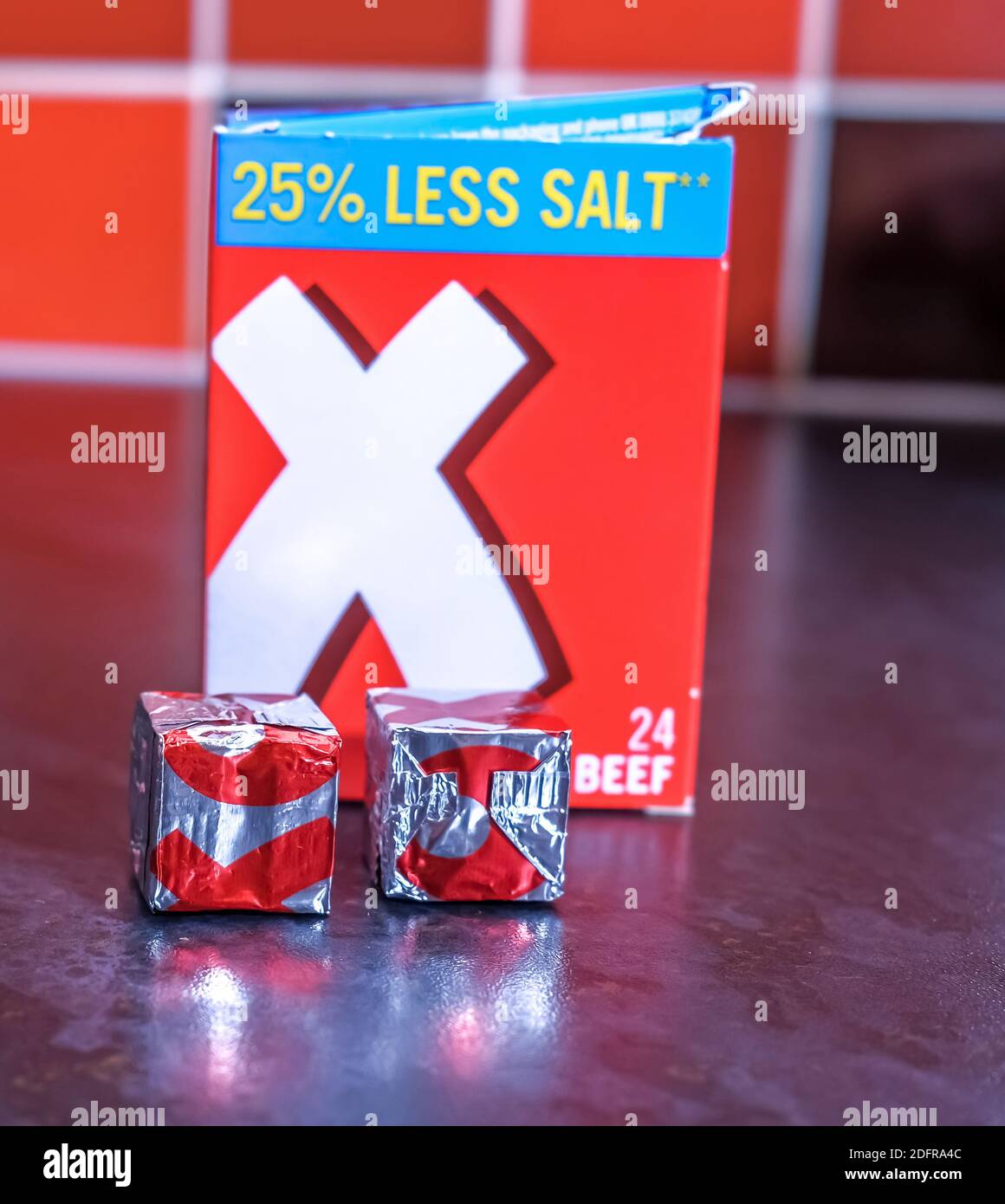 Reduced salt oxo cubes hi-res stock photography and images - Alamy