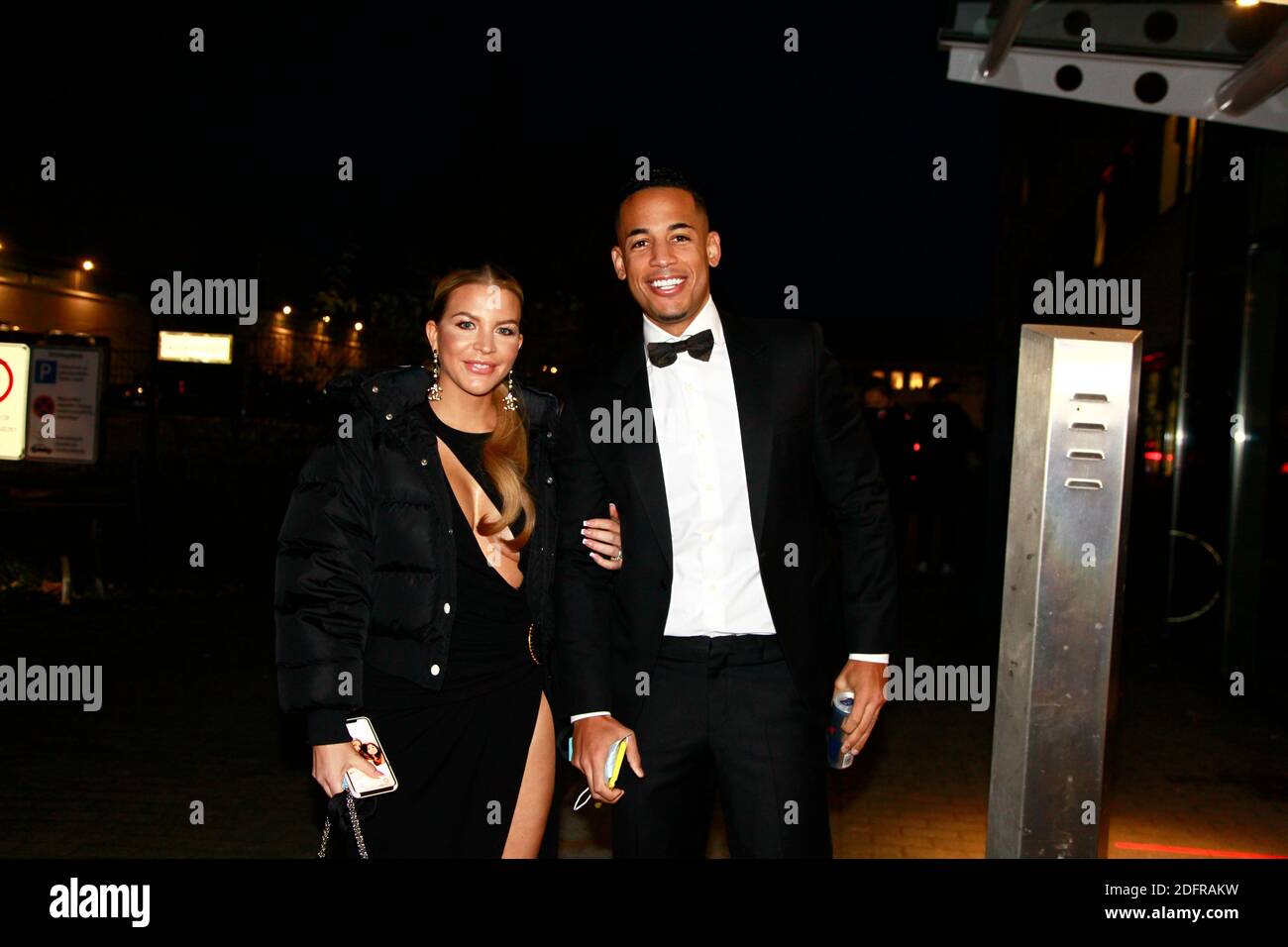 Dennis Aogo und Ehefrau Ina bei der Ankunft zur TV Spendengala 'Ein ...