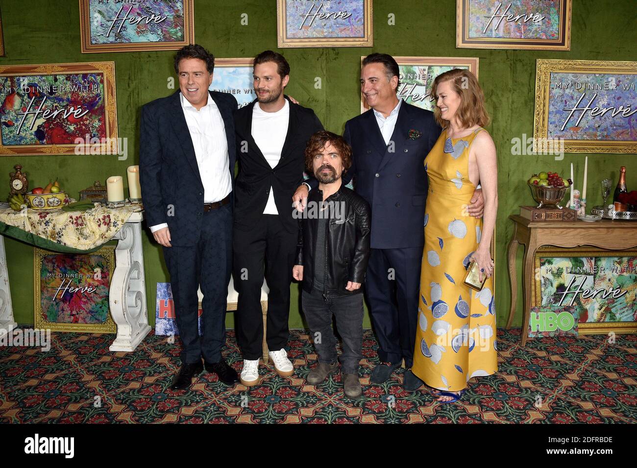 Jamie Dornan, Peter Dinklage, Sacha Gervasi, Andy Garcia and Mireille ...