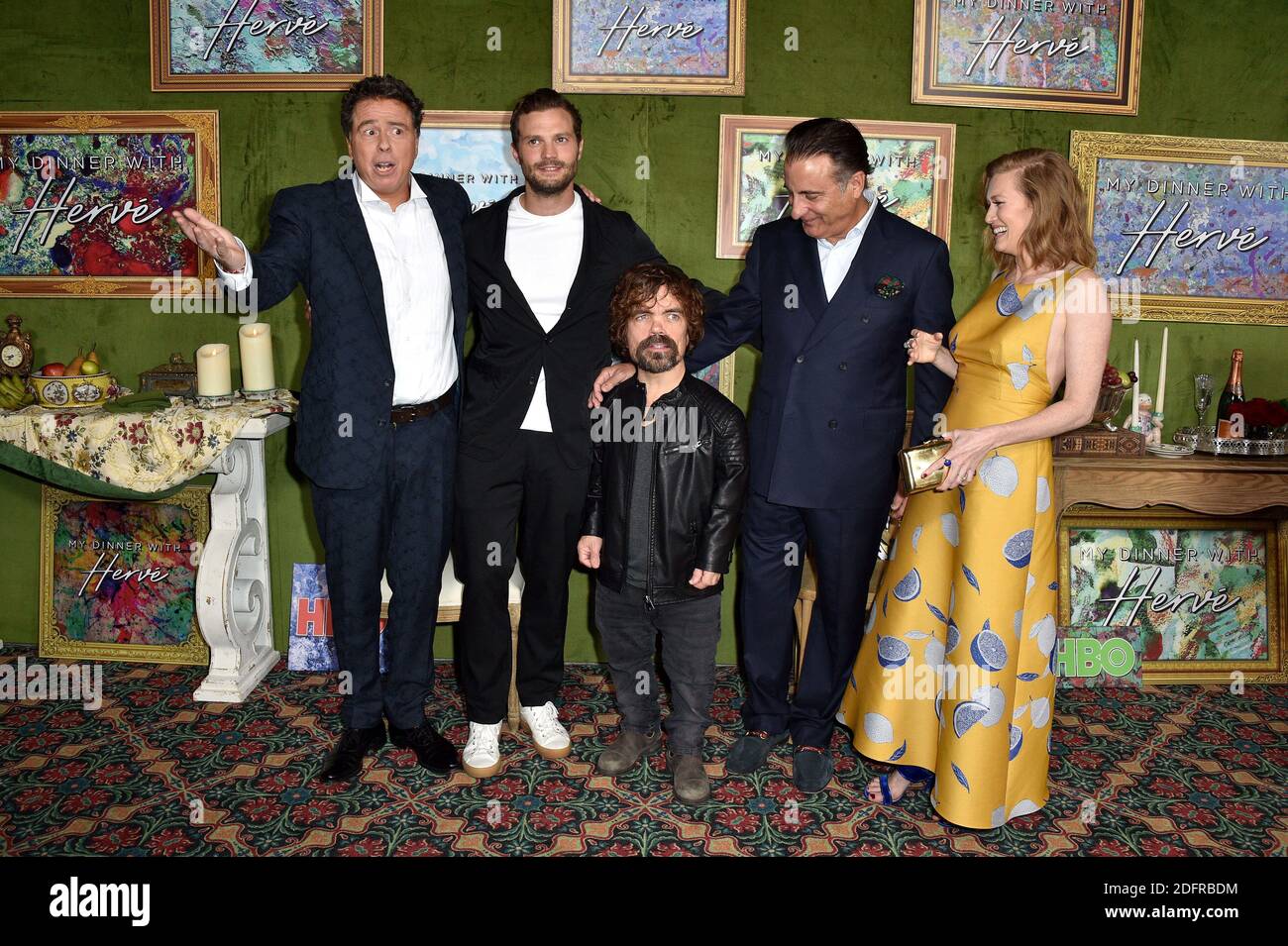 Jamie Dornan, Peter Dinklage, Sacha Gervasi, Andy Garcia and Mireille ...